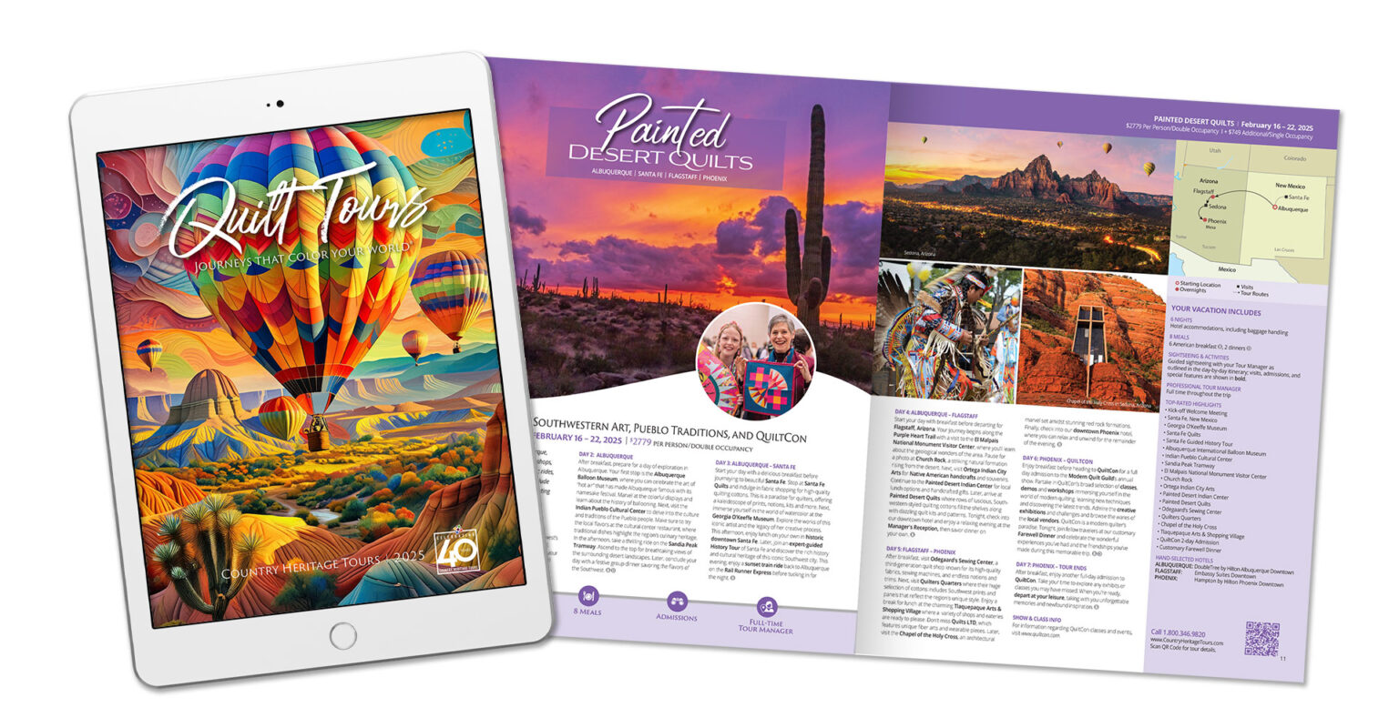 Quilting Tours & Journeys